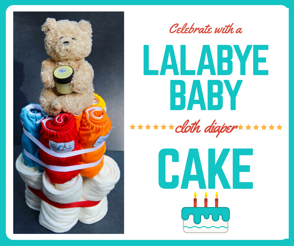 Lalabye Baby Cloth Diaper Cake! – Lalabye Baby: Simply Convenient ...